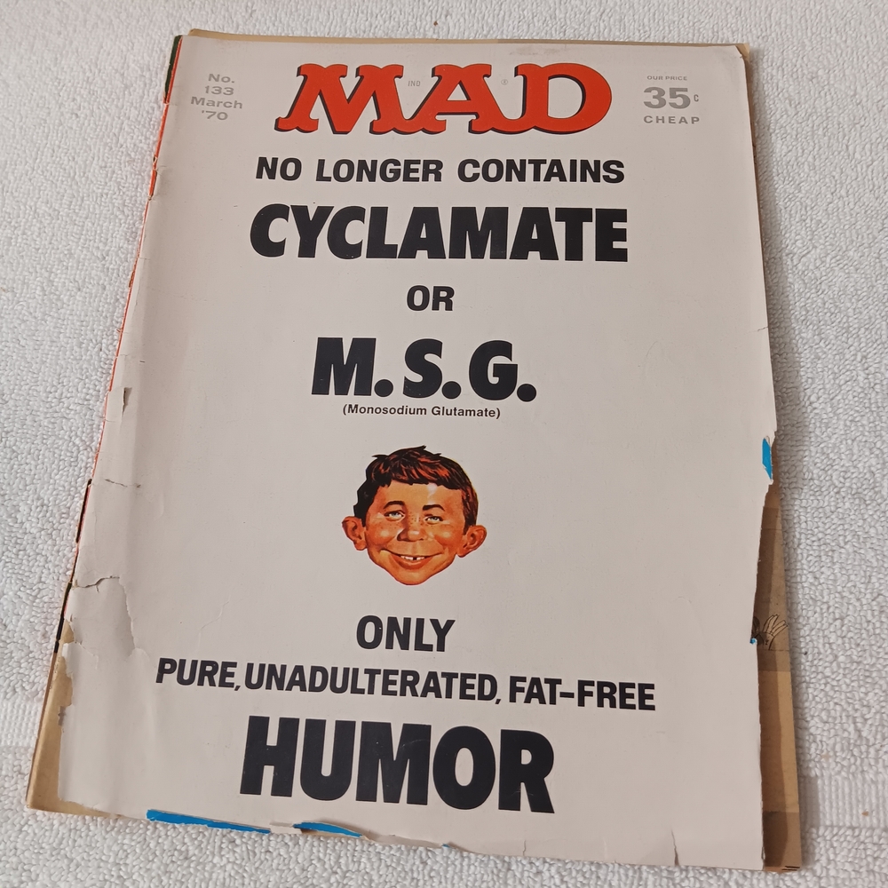 Vintage Mad Magazine March 1970 - Gem